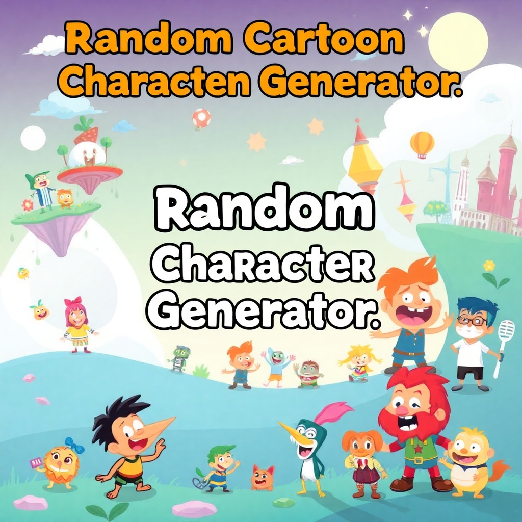Random Cartoon Character Name Generator - Mgionq